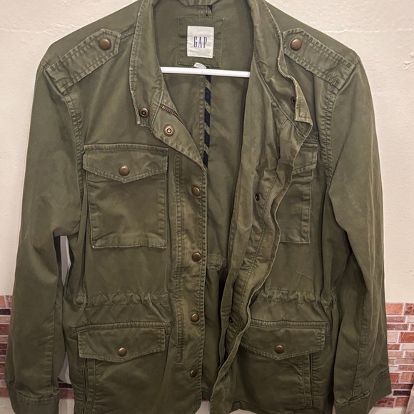 GAP | Jackets & Coats | Gap Khaki Utility Jacket | Poshmark